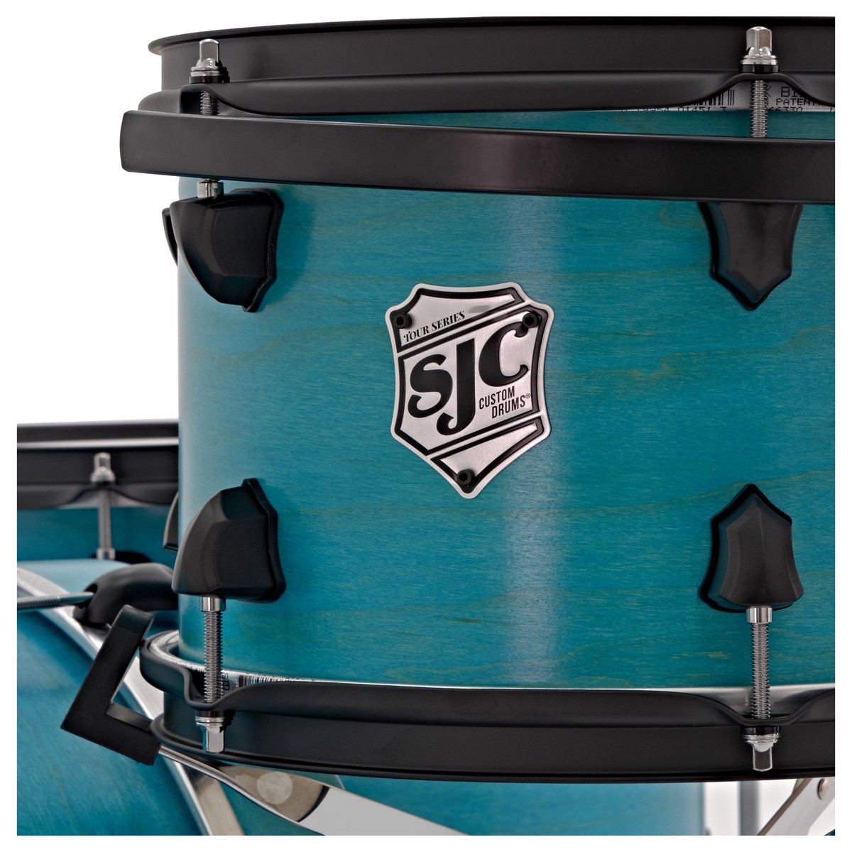 DISC SJC Drums Tour 22'' 3 Piece Shell Pack, Limited Edition Teal Stain ...