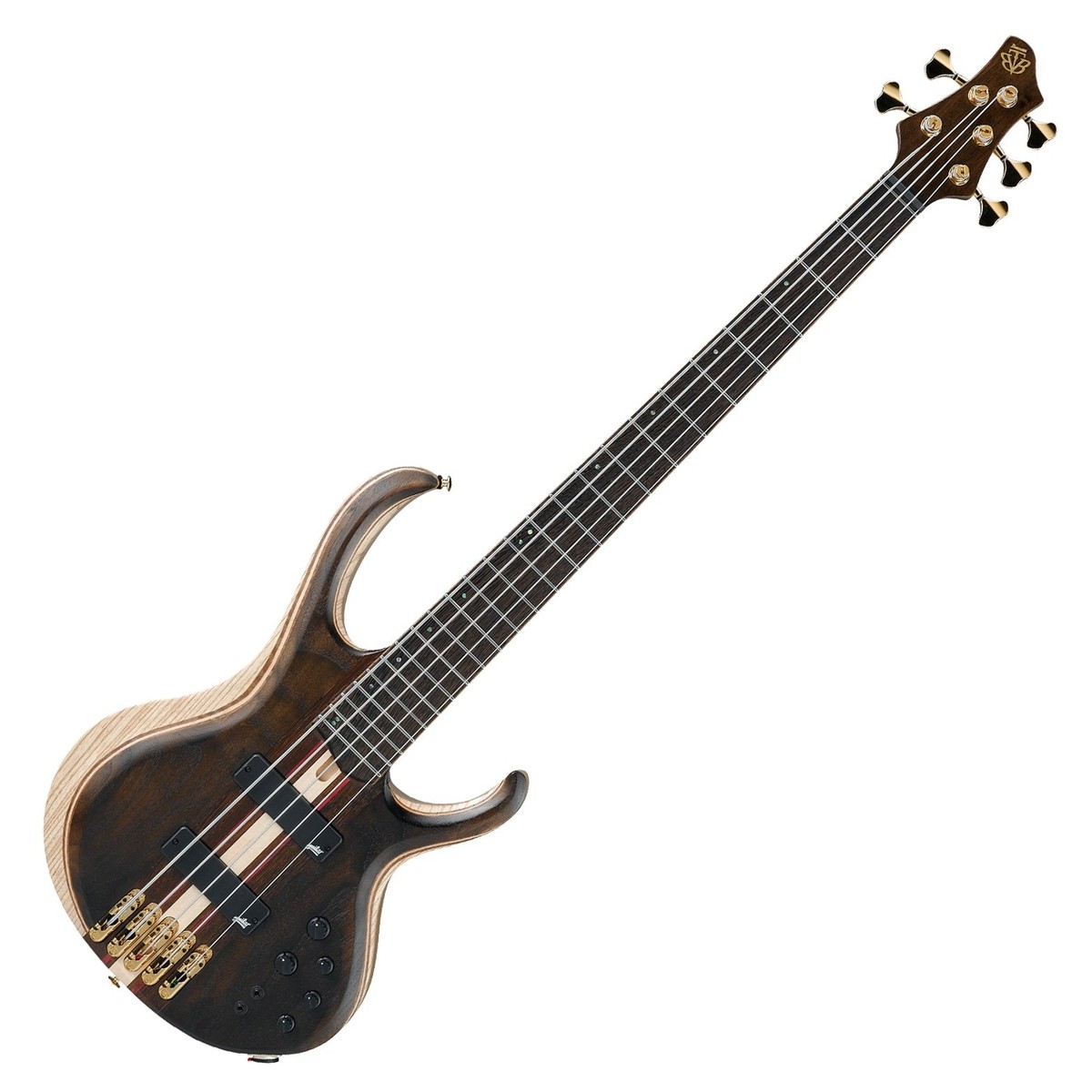 DISC Ibanez BTB1825 Premium 5 String Bass, Natural Low Gloss | Gear4music