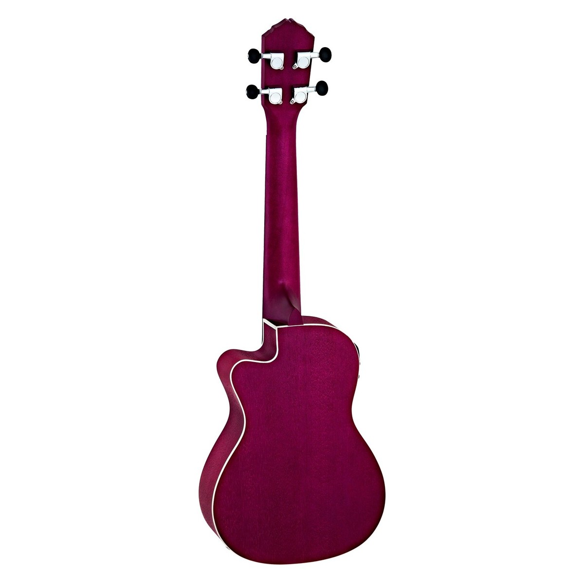 Ortega RURUBY Konzert-Ukulele mit Pickup, Raspberry Red | Gear4music