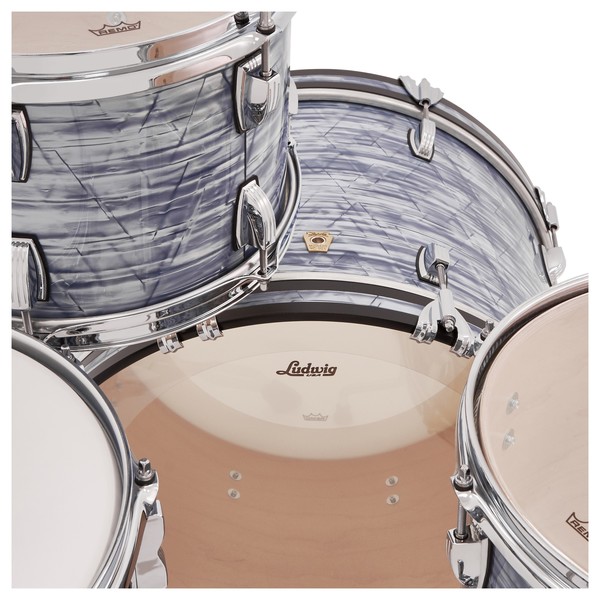 Ludwig Classic Maple 20" Shell Pack, Blue Pearl at Gear4music