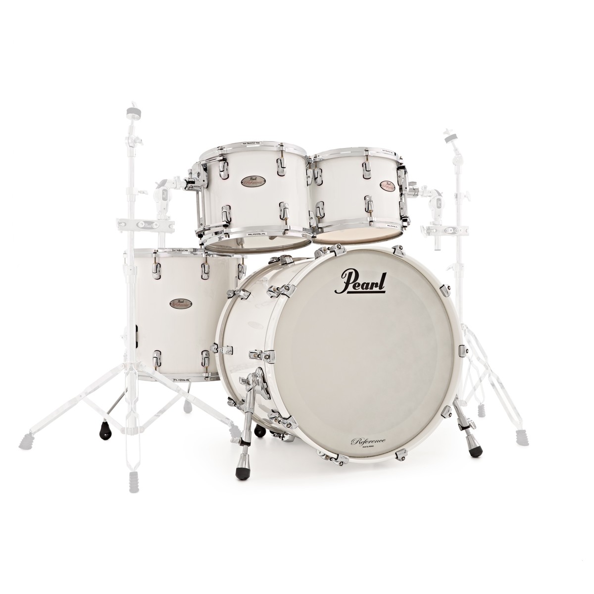 Pearl Reference 22'' Rock Shell Pack, Arctic White at Gear4music