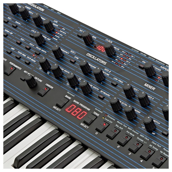 Oberheim OB-6 6-Voice Polyphonic Analog Synthesizer at Gear4music