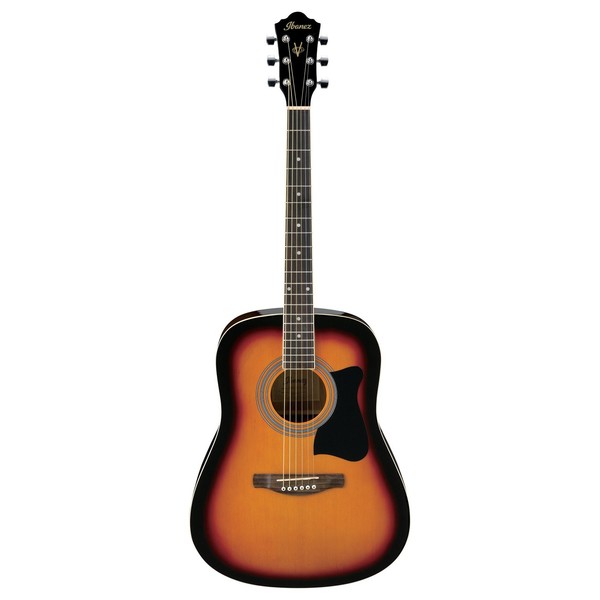 Ibanez V50NJP Dreadnought Acoustic Pack, Vintage Sunburst at Gear4music