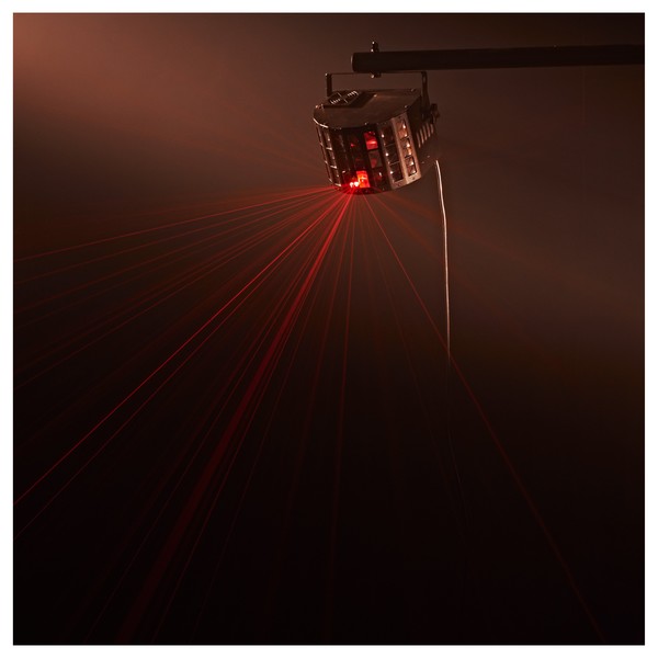 Cluster Derby Light with Laser by Gear4music at Gear4music
