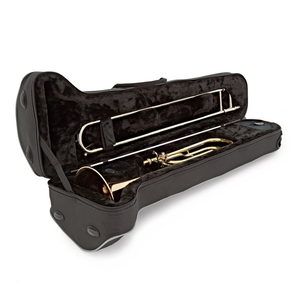 Besson BE144G Bb/F Trombone, Gold Lacquer at Gear4music