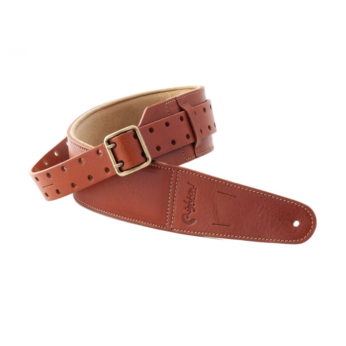 RightOn Straps Magic Backbeat Guitar Strap, Woody at Gear4music