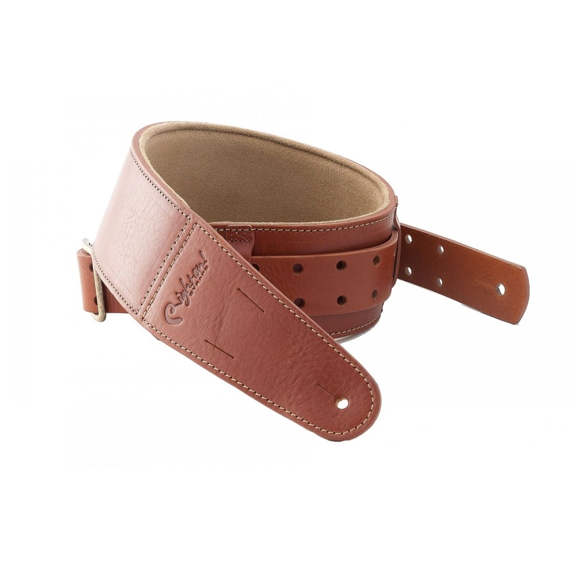 RightOn Straps Magic Backbeat Guitar Strap, Woody at Gear4music