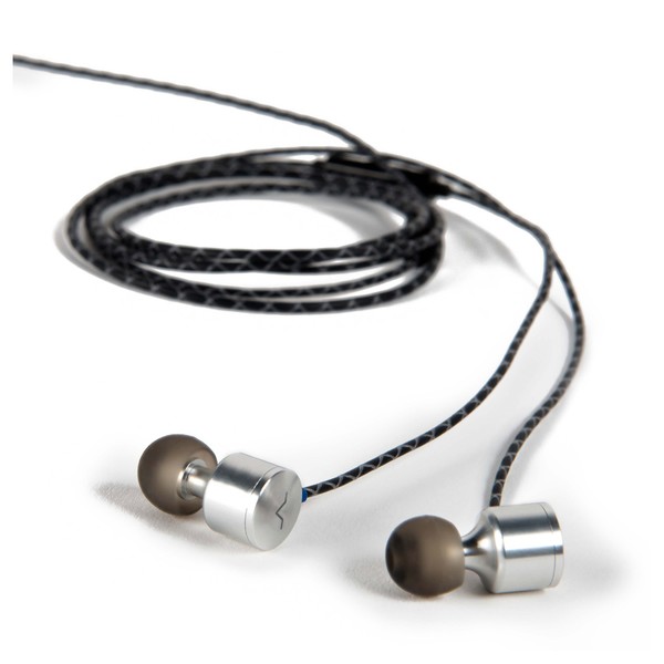 Flare Audio Jet 2 Earphones, Aluminium at Gear4music
