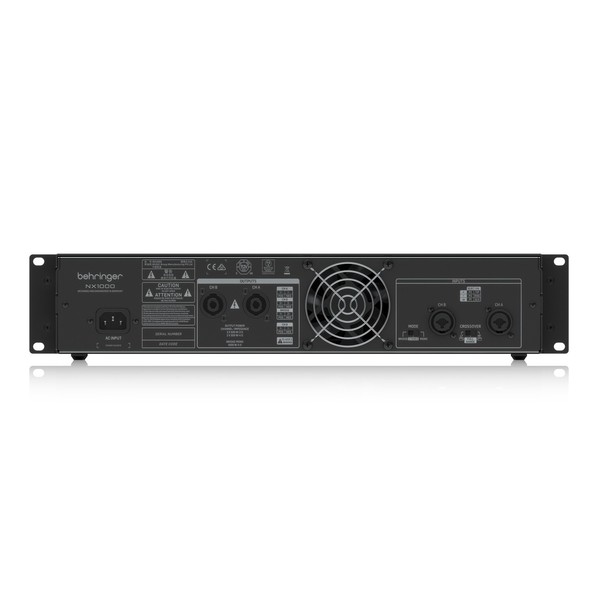 Behringer NX1000 Power Amplifier at Gear4music