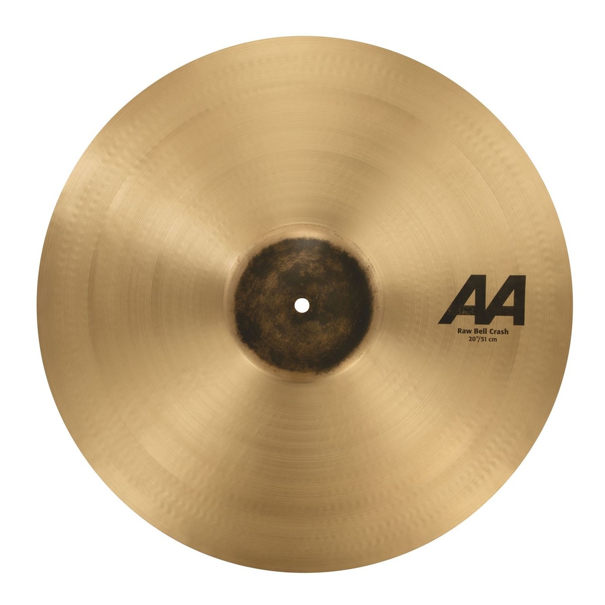 DISC Sabian AA 20'' Raw Bell Crash Cymbal, Natural at Gear4music