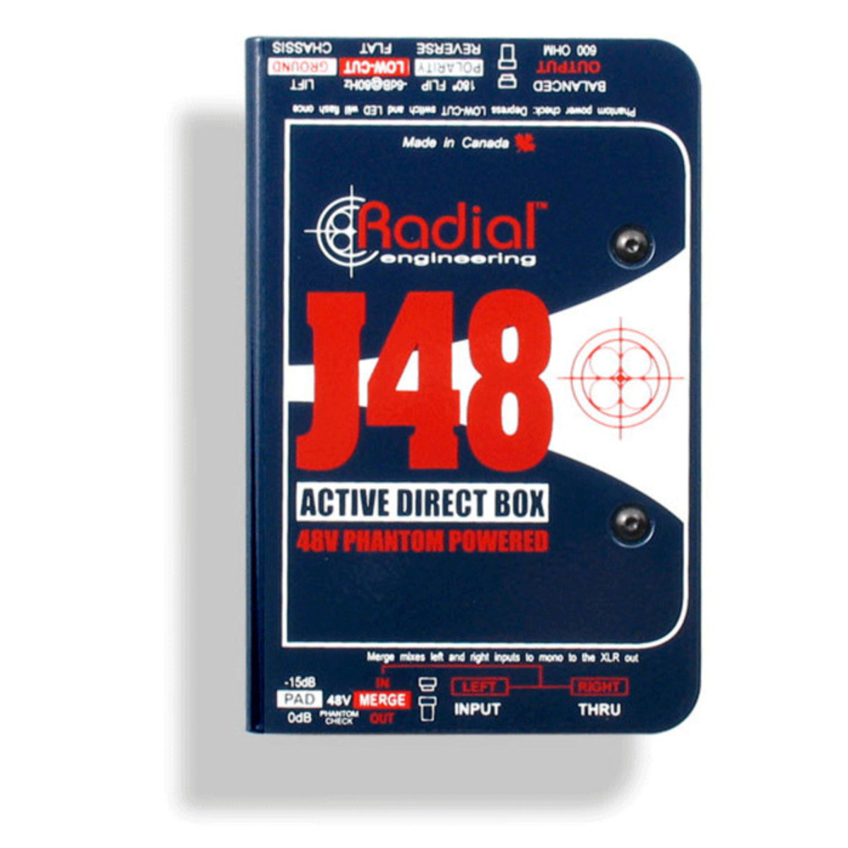 Radial J48 Phantom Powered Active DI Box - Nearly New | Gear4music