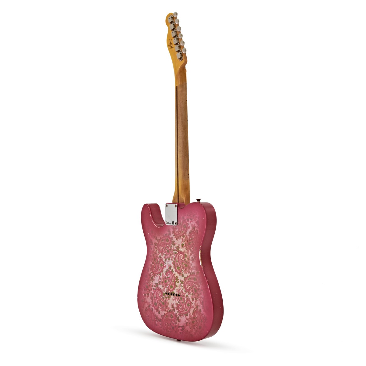 DISC Fender Custom Shop Relic 50s Thinline Tele, Pink Paisley #R17960 ...
