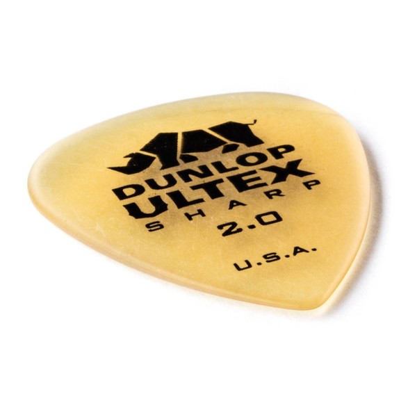 Dunlop Ultex Sharp 2.00mm, 6 Pick Pack at Gear4music