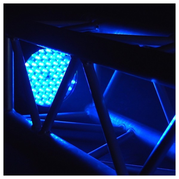 Cameo 144 x 10mm RGB Flat LED Par Can, White at Gear4music