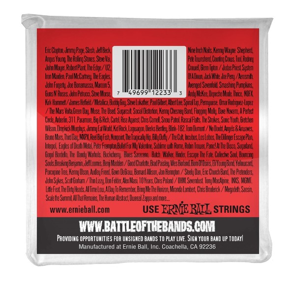 Ernie Ball Light Nickel Wound 12-String Set, 9-46 at Gear4music