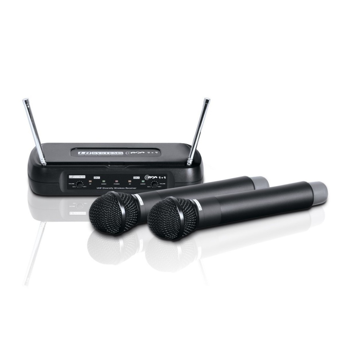DISC LD Systems ECO 2x2 Dual Wireless System with Handheld Mics 1 ...