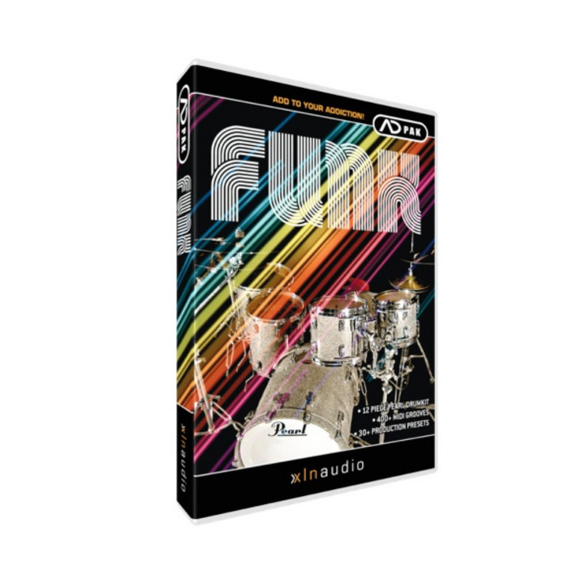 DISCO XLN Audio Addictive Drums Funk ADpak | Gear4music