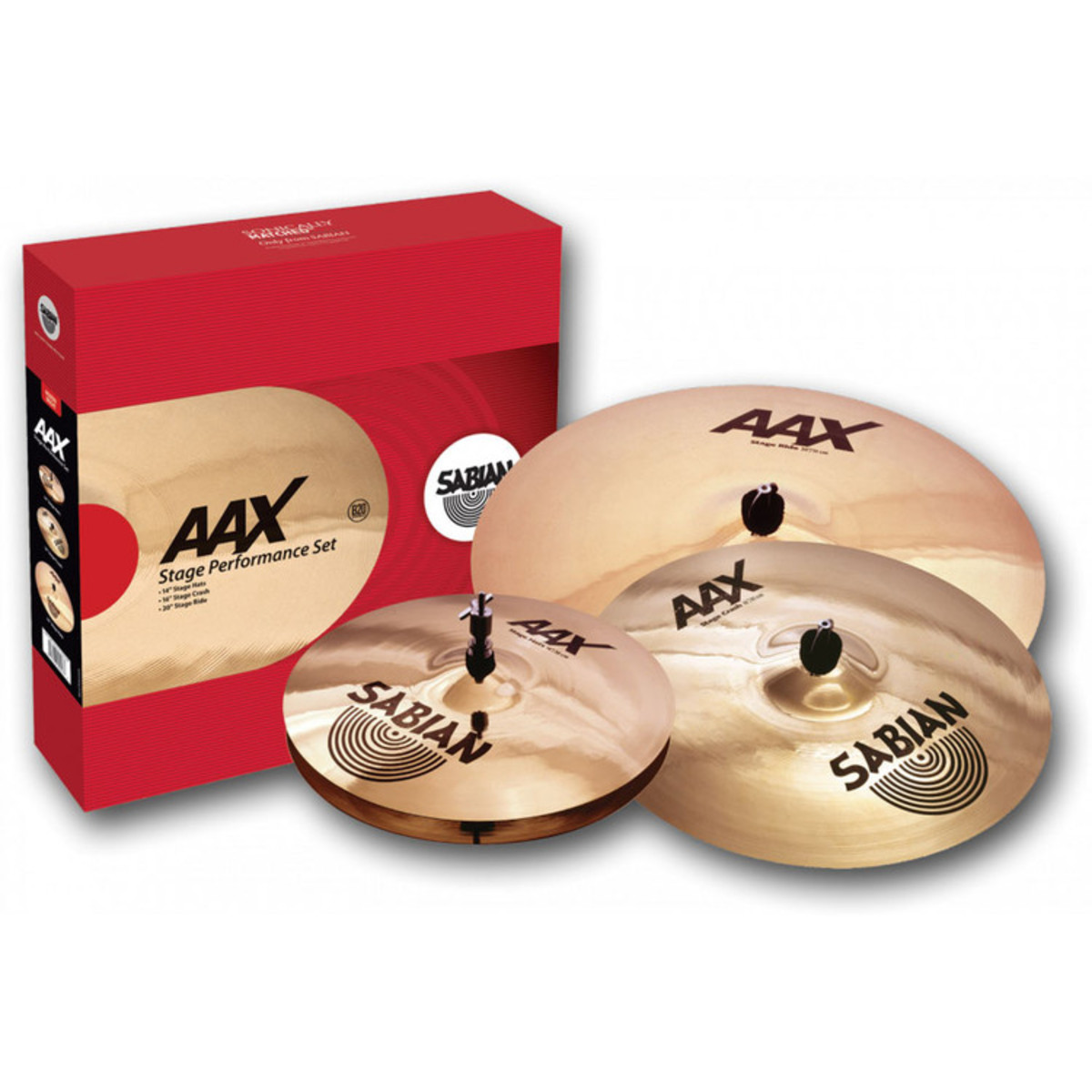 DISC Sabian Ltd Edition AAX X-Plosion Box Set with FREE 18" Crash | Gear4music