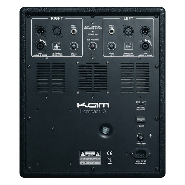 DISC KAM Kompact 10 Portable PA System at Gear4music