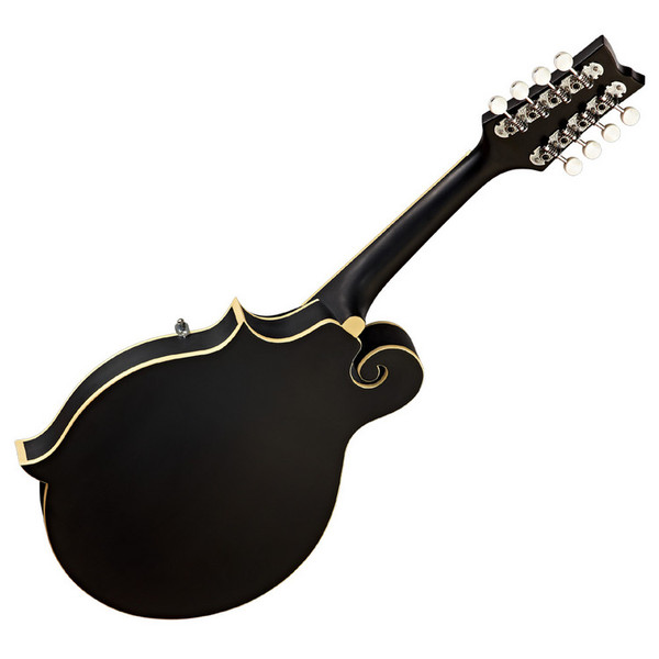Ortega RMFE40SBK F-Style Mandolin, Piezo Built-in Bridge, Satin Black ...