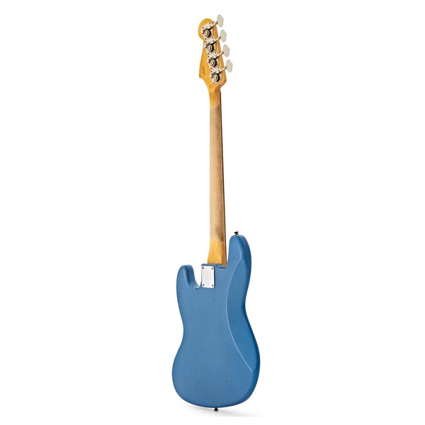 Fender Custom Shop 1960 Journeyman Relic Jazz Bass, Lake Placid Blue at Gear4music