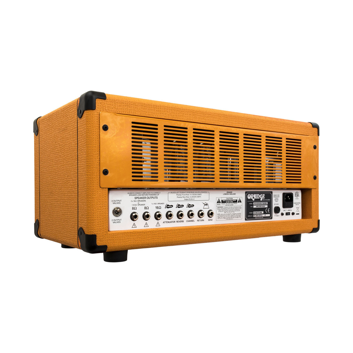 Orange Rockerverb MKIII 100 Head - Nearly New at Gear4music