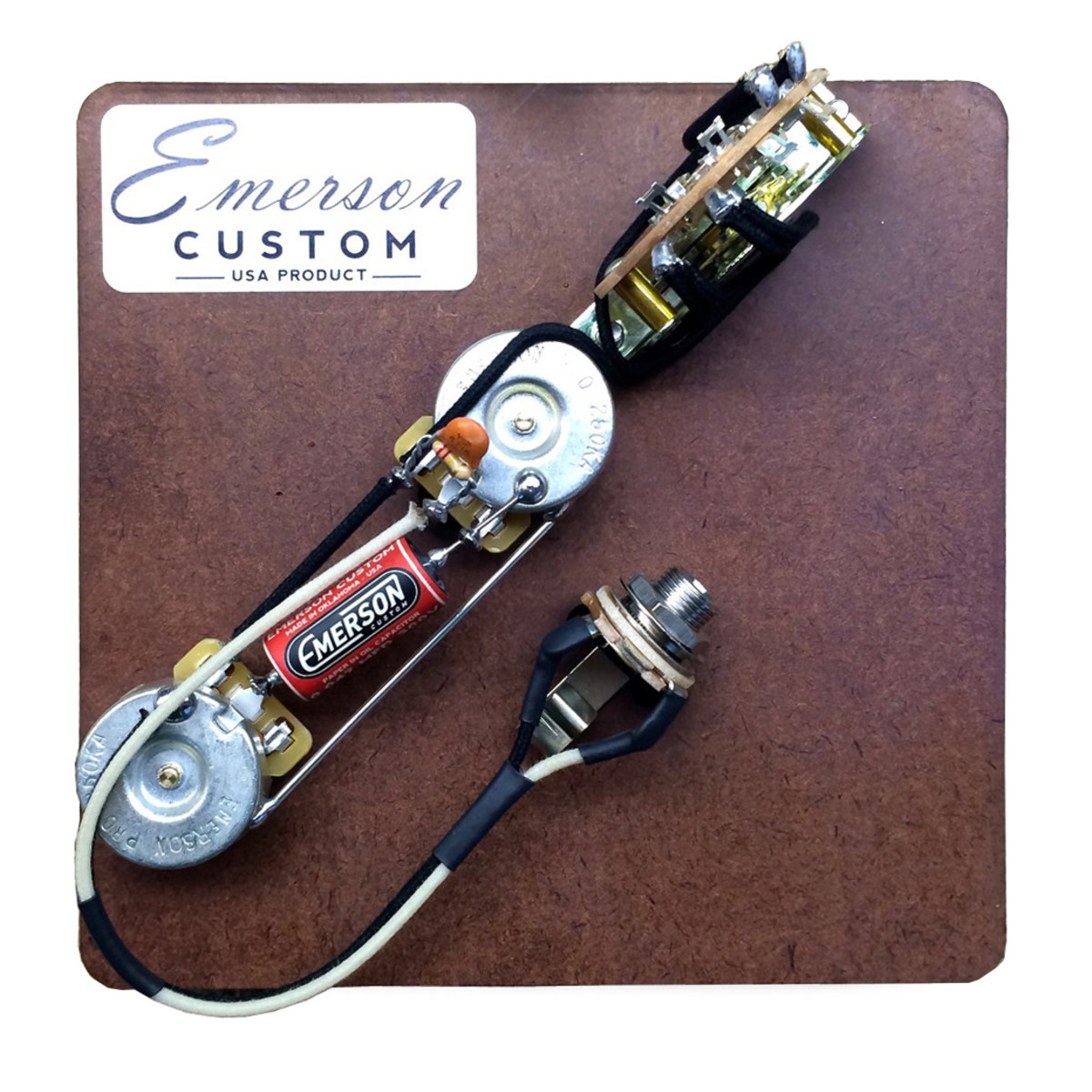 Emerson Custom Kit precablado a 4 Vie per Thinline, 250K - Quasi nuovo ...