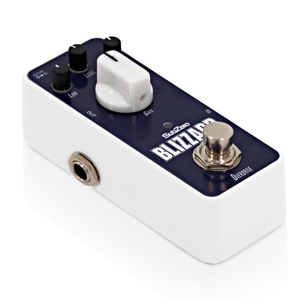 SubZero Blizzard Overdrive Micro Guitar Pedal - Nearly New at Gear4music