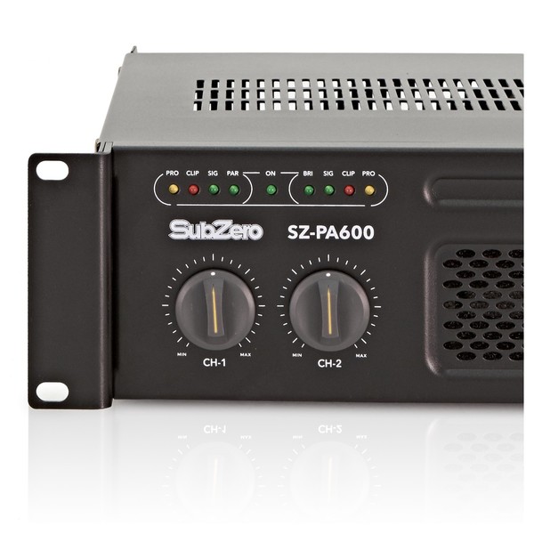 SubZero PA600 Class AB Power Amplifier at Gear4music