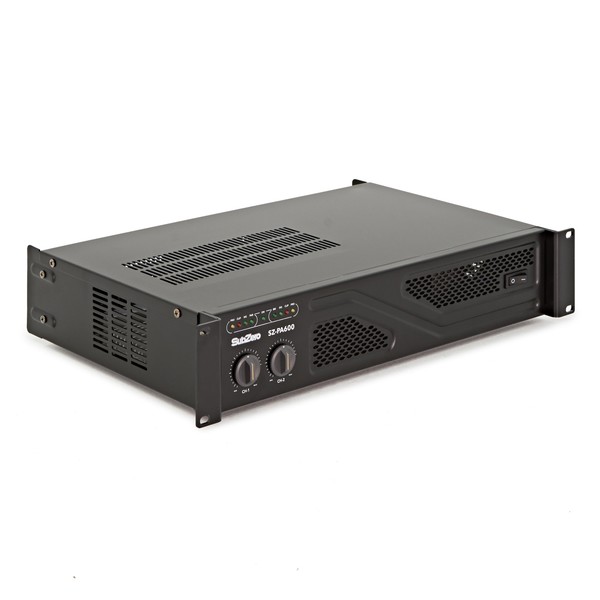 SubZero PA600 Class AB Power Amplifier at Gear4music