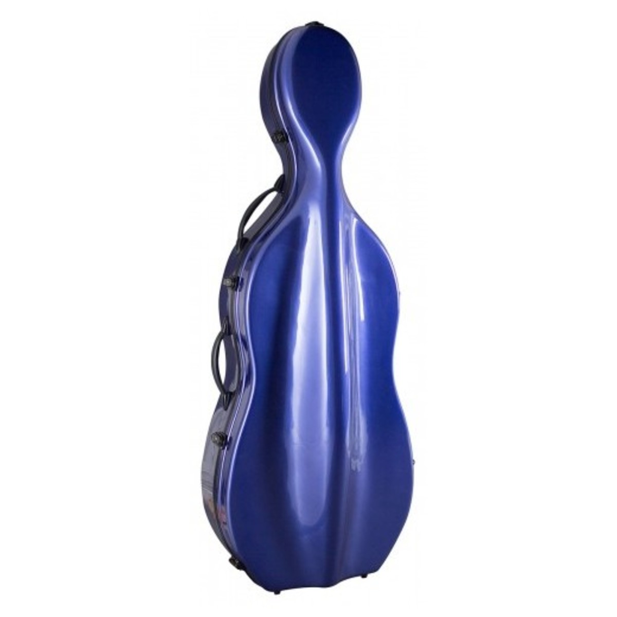 Hidersine Fibreglass Cello Case, Blue - Nearly New at Gear4music