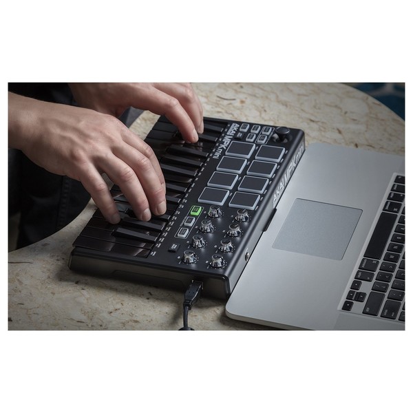 Akai Professional MPK Mini MK2 Laptop Production Keyboard, Black at ...