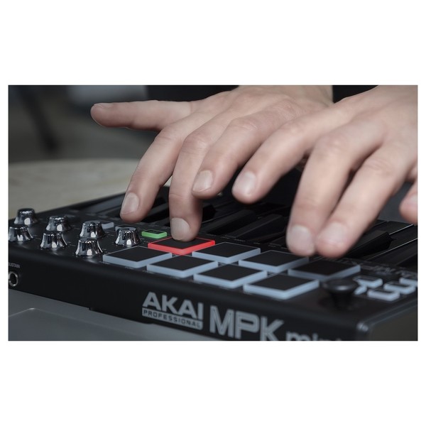 Akai Professional MPK Mini MK2 Laptop Production Keyboard, Black at ...