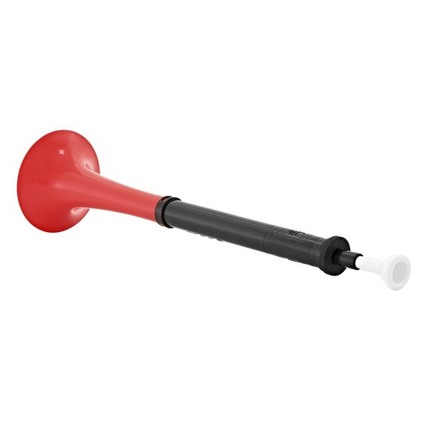 pBuzz Plastic Musical Instrument, Black and Red at Gear4music
