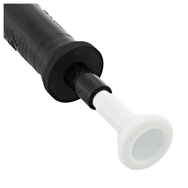 pBuzz Plastic Musical Instrument, Black and Red at Gear4music