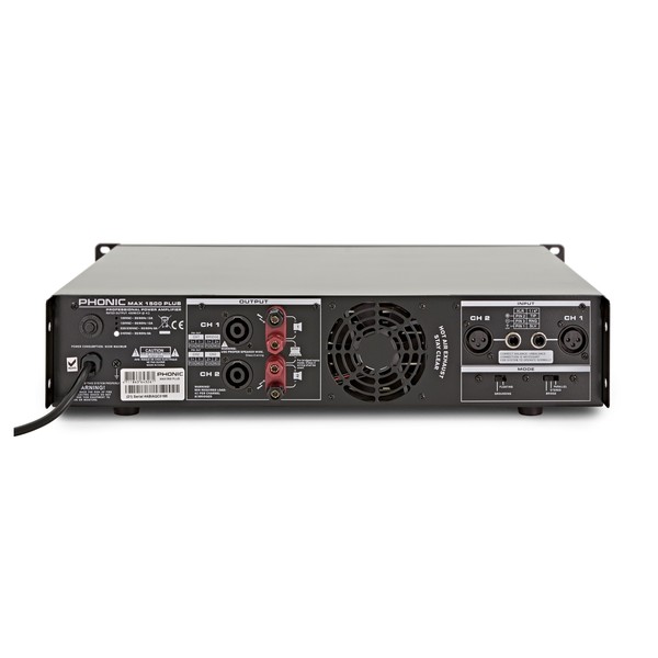 Phonic Max 1500 Plus Power Amplifier at Gear4music
