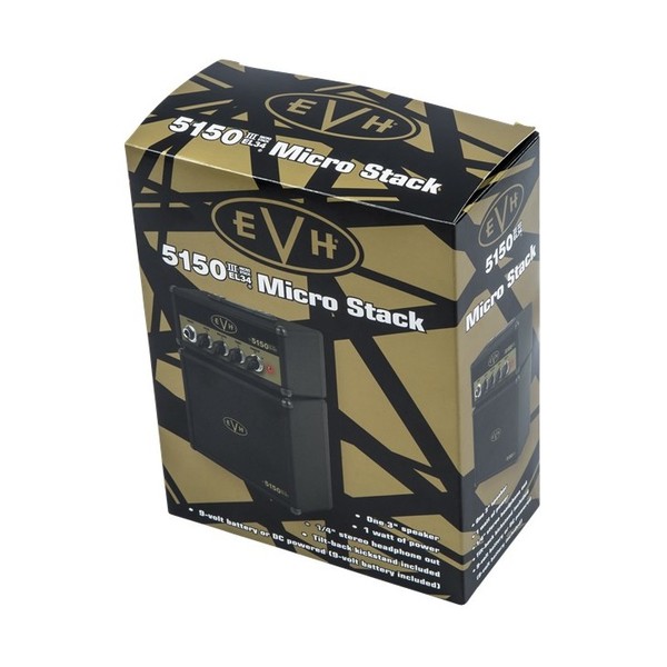 EVH 5150III EL34 Micro Stack, Black & Gold at Gear4music