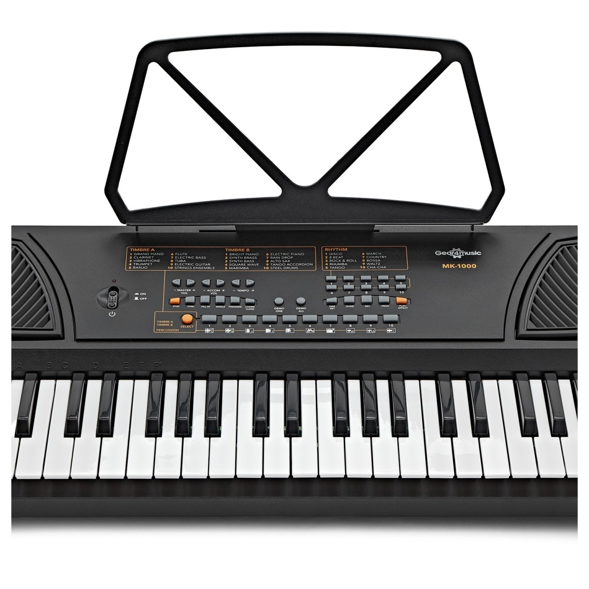 MK-1000 Bærbart Keyboard med 54 Tangenter fra Gear4music | Gear4music