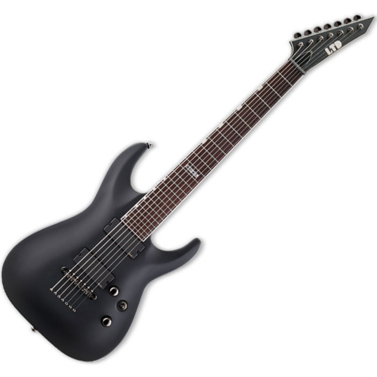 ESP LTD MH-417 7-String, Black Satin - Nearly New at Gear4music