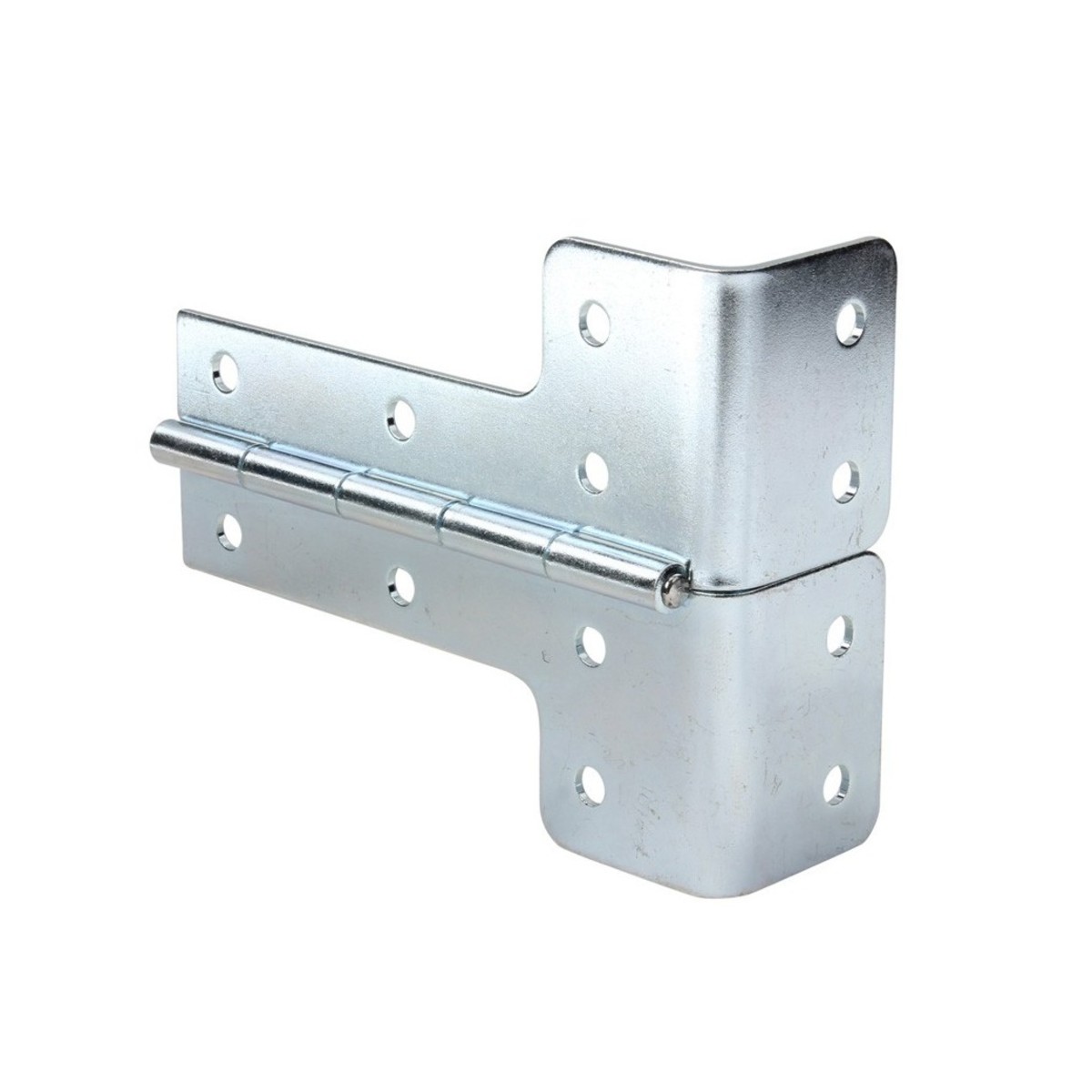 DISC Adam Hall Galvanised L Shaped Corner Hinge at Gear4music