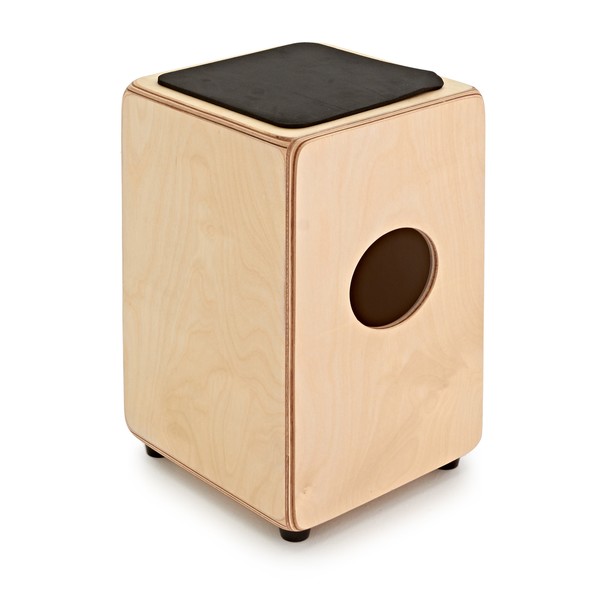 Compact Cajon by Gear4music, Teak at Gear4music