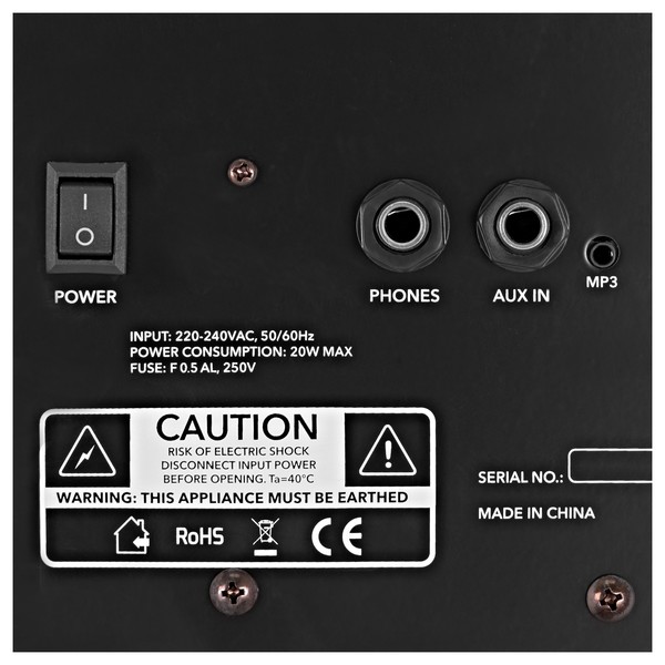 DISC SubZero MA-15 Guitar Amp, with Effects at Gear4music