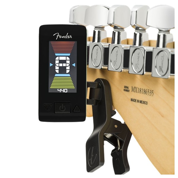 Fender Original Clip-On Tuner, Sea Foam Green at Gear4music