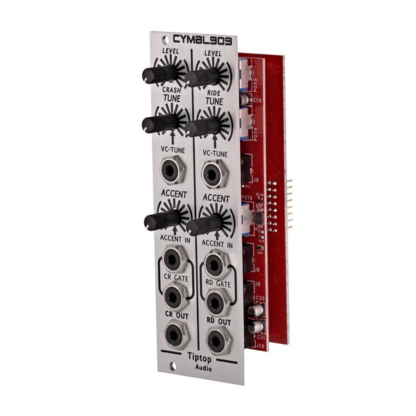 TipTop Audio CYMBL909 Analog Cymbal Drum Module (8HP) at Gear4music