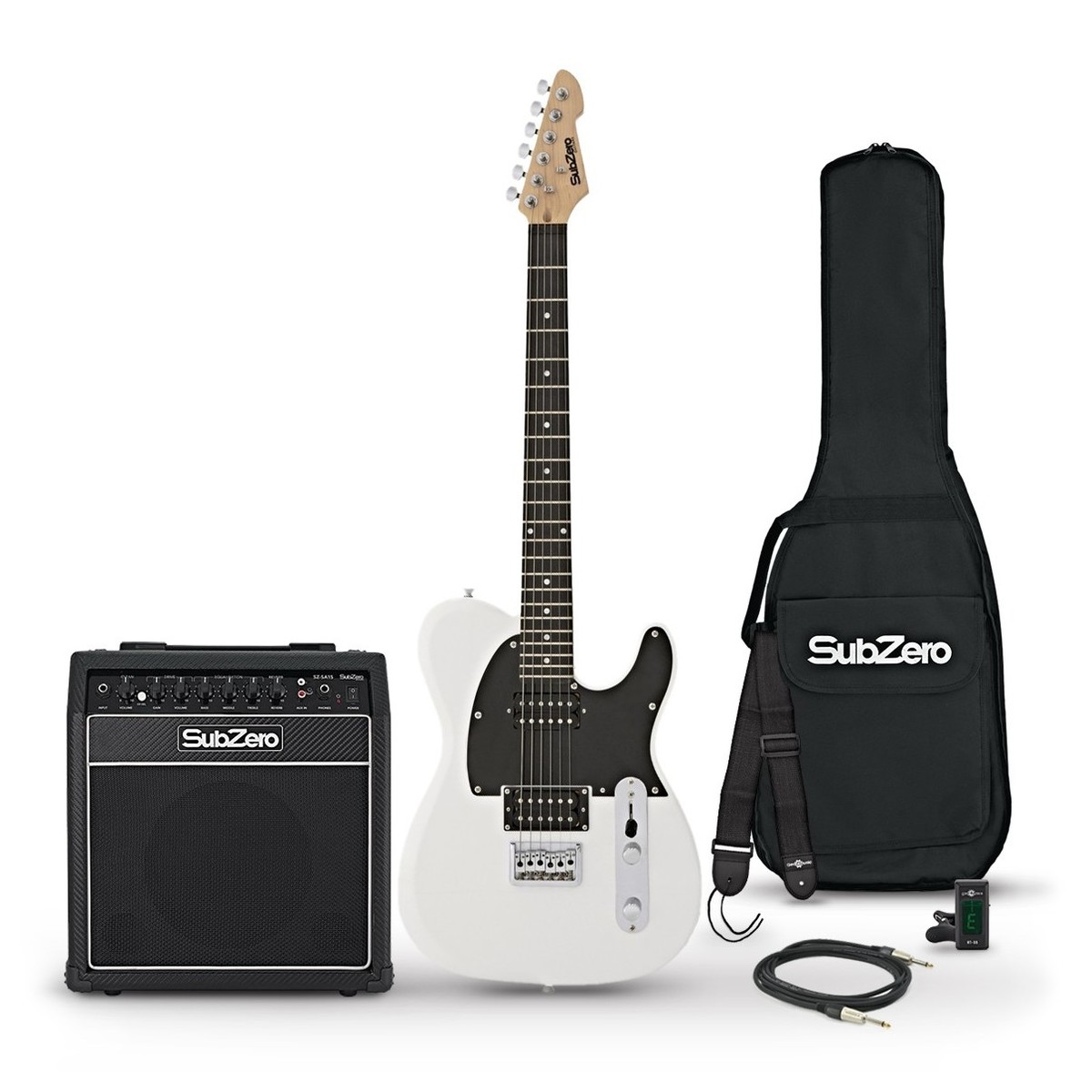 SubZero Paradigm 15W Amp Pack, Domino White at Gear4music