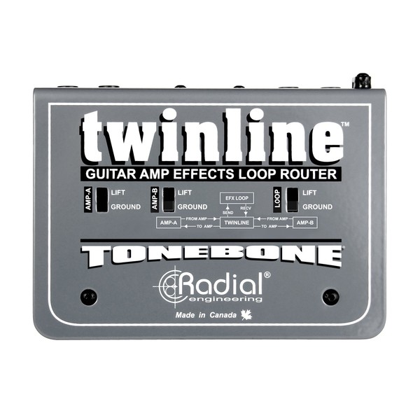 Radial Twinline Effects Loop Router at Gear4music