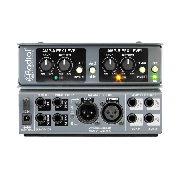 Radial Twinline Effects Loop Router at Gear4music