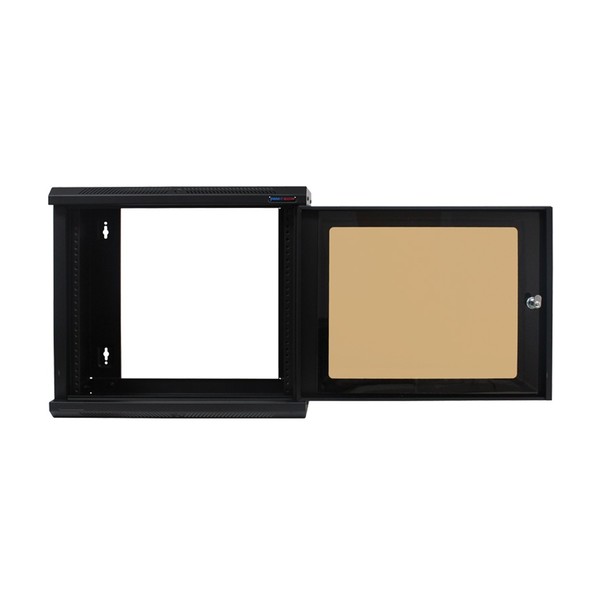 Penn Elcom R6025-M6-9UK 9U Shallow Wall Mount Rack Cabinet at Gear4music