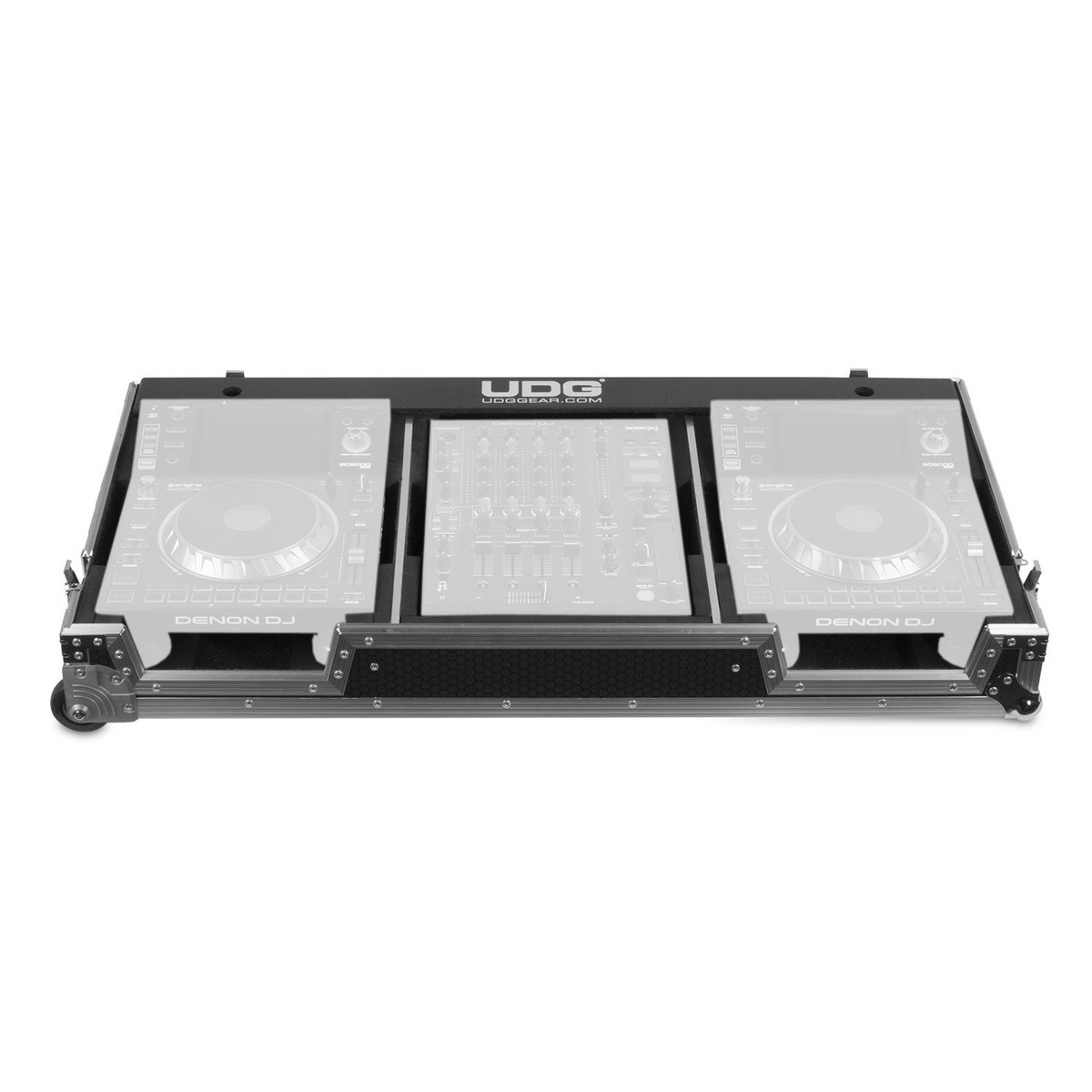 DISC UDG FlightCase Set Denon SC5000/X1800 Plus (Wheels), Silver na ...