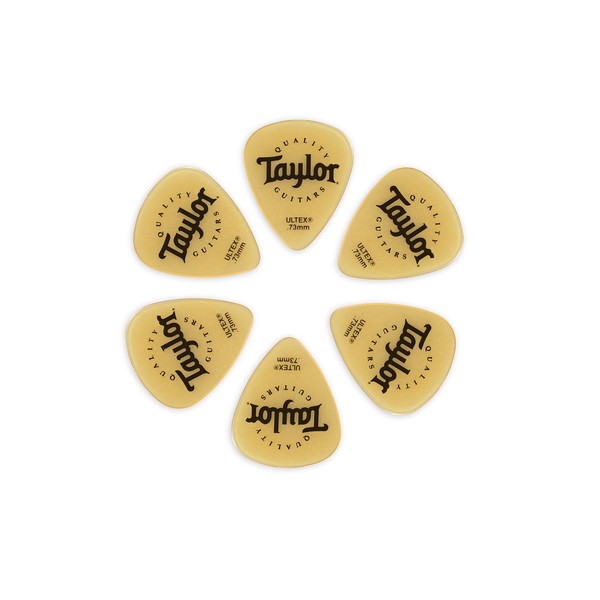 DISC Taylor Ultex Picks, .1.0mm 6 Pack at Gear4music